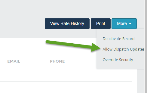Advanced Orders & Dispatching